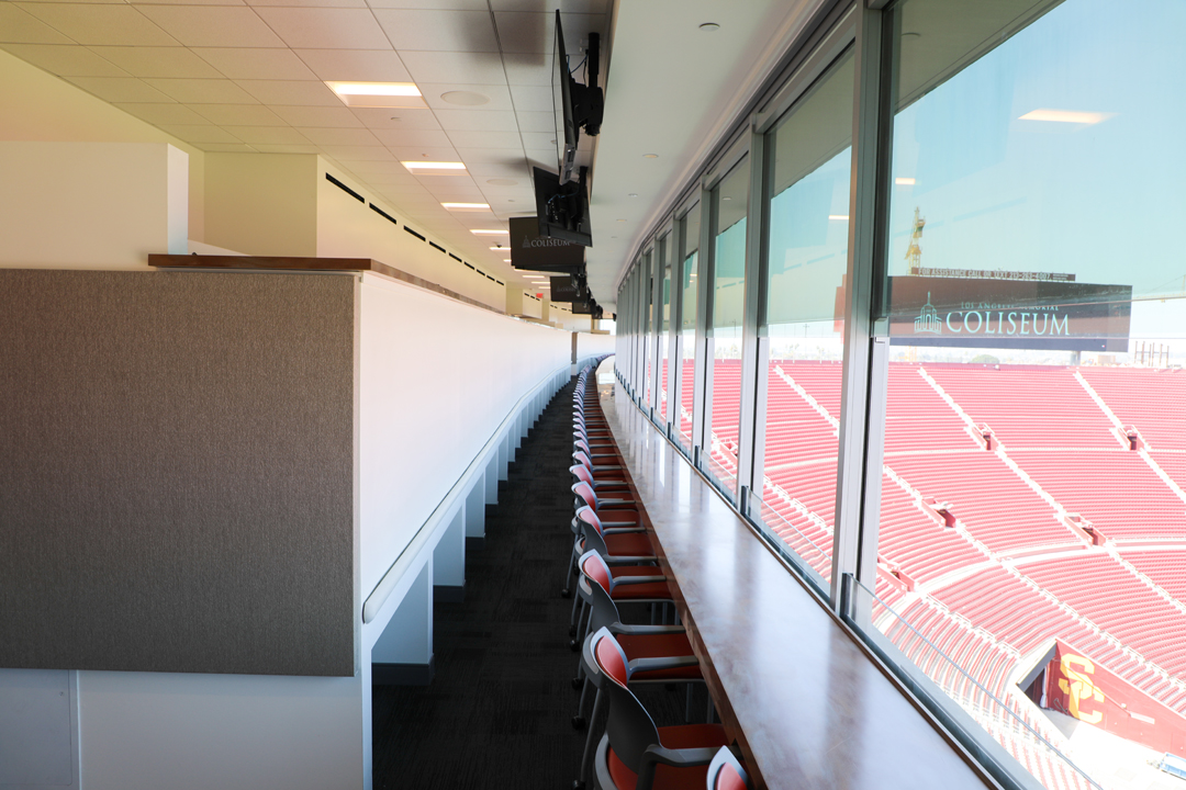 Press Box - LA Coliseum Events Planning